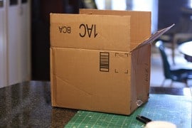 DIY Cardboard Box Play Sewing Machine - Little Red Window