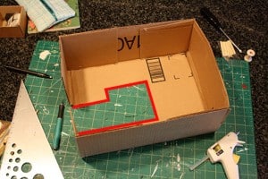 DIY Cardboard Box Play Sewing Machine - Little Red Window