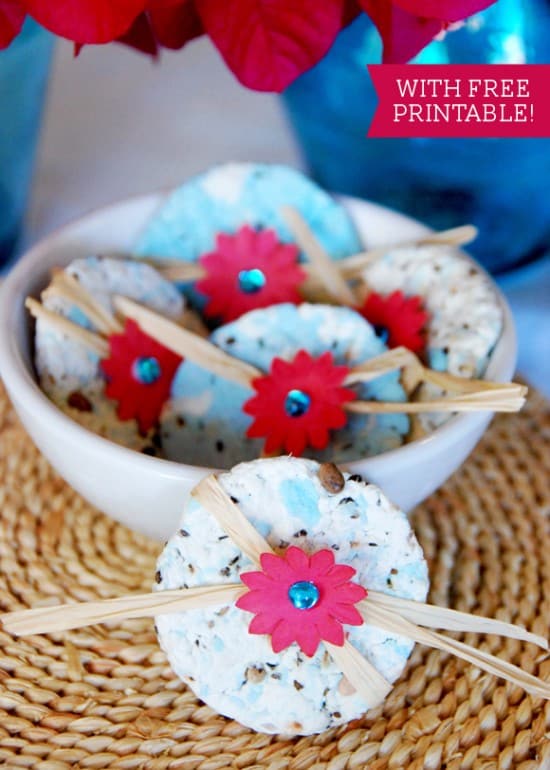20 Pretty Flower Crafts - Little Red Window