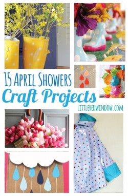 15 April Showers Craft Projects - Little Red Window