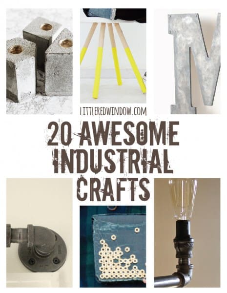 20 Awesome Industrial Crafts - Little Red Window