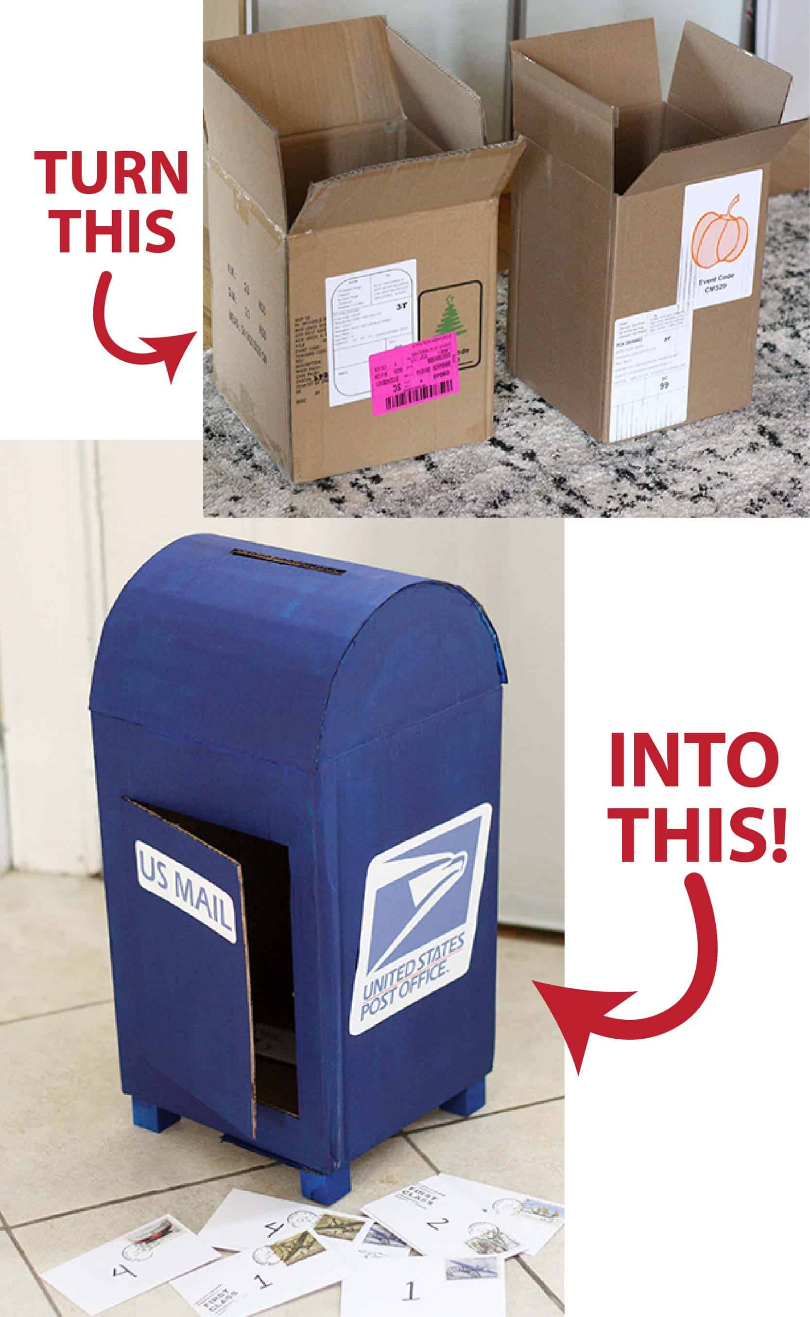  How To Make A Mailbox Out Of Paper Easy 