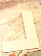 Fabric Covered Letters - Little Red Window