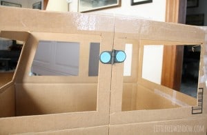 The 45 Minute Cardboard Box Car - Little Red Window