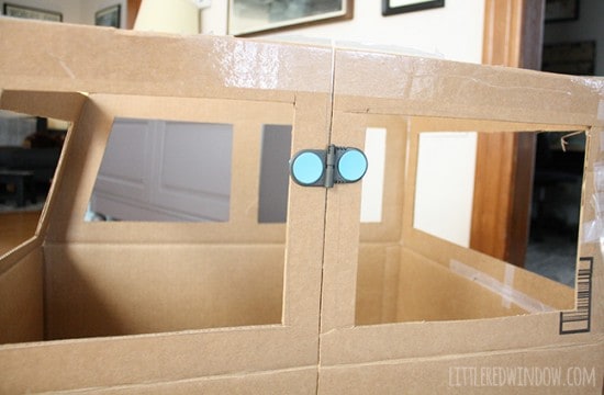 The 45 Minute Cardboard Box Car - Little Red Window