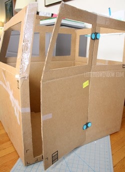 The 45 Minute Cardboard Box Car - Little Red Window