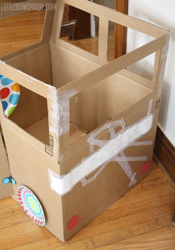 Upgrades for The 45 Minute Cardboard Box Car - Little Red Window