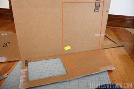 The 45 Minute Cardboard Box Car - Little Red Window