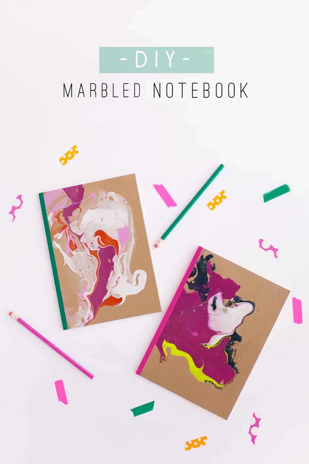 15 Stunning DIY Marbled Crafts - Little Red Window