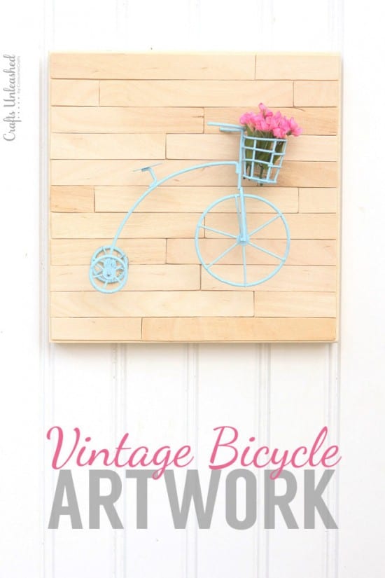 15 DIY Projects and Crafts that Celebrate Bicycles! - Little Red Window