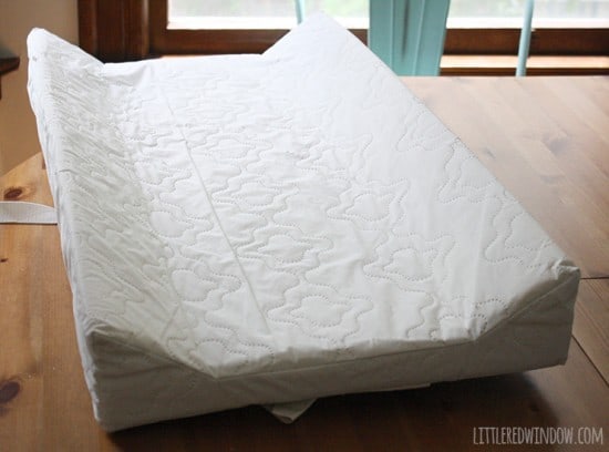 DIY Diaper Changing Pad Cover - Little Red Window