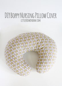 DIY Boppy Cover Pattern - Little Red Window