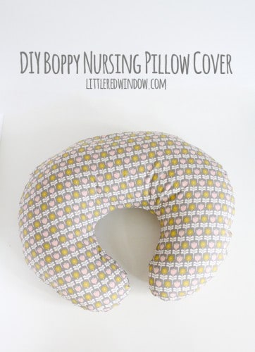 DIY Boppy Cover Pattern - Little Red Window