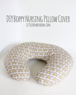 DIY Boppy Cover Pattern - Little Red Window