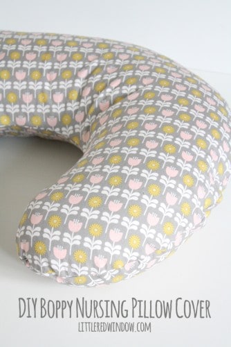 DIY Boppy Cover Pattern - Little Red Window