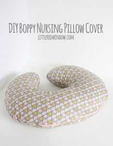 DIY Boppy Cover Pattern - Little Red Window