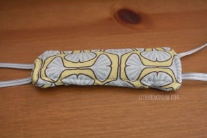 15 Minute DIY Quiet Door Latch Cover - Little Red Window