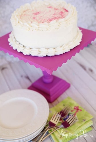 20 DIY Dessert Displays and Cake Stands - Little Red Window