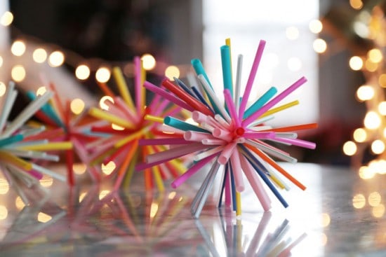 15 Fun Craft Projects using Extra Straws - Little Red Window