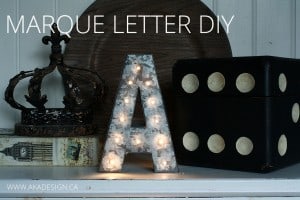 15 DIY Marquee Letters and Signs - Little Red Window