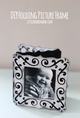 DIY Folding Picture Frame - Little Red Window