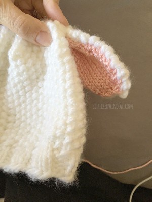 Little Lamb Hat Knitting Pattern - Little Red Window
