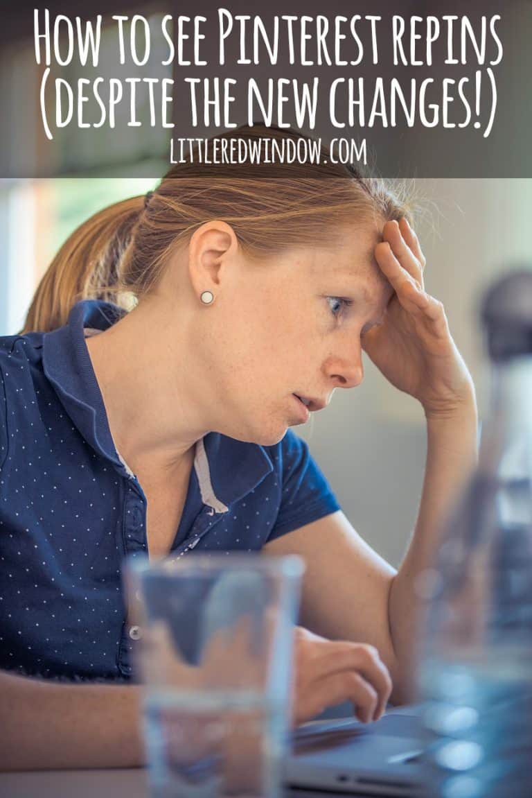 How to See Pinterest Repins (despite the new changes)! - Little Red Window