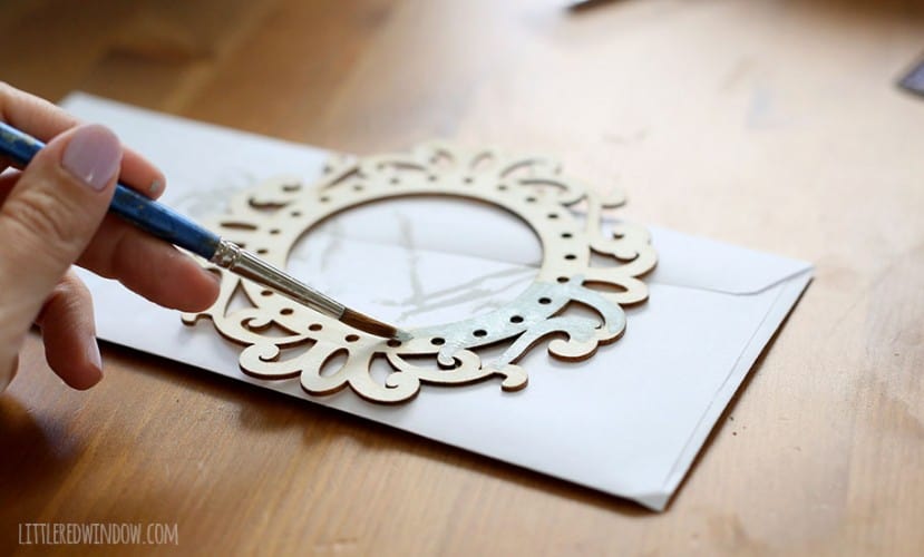 DIY Hanging Metal Picture Frame - Little Red Window