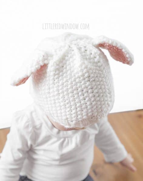 Little Lamb Hat Knitting Pattern - Little Red Window