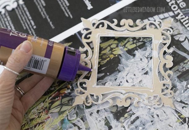 DIY Folding Picture Frame - Little Red Window