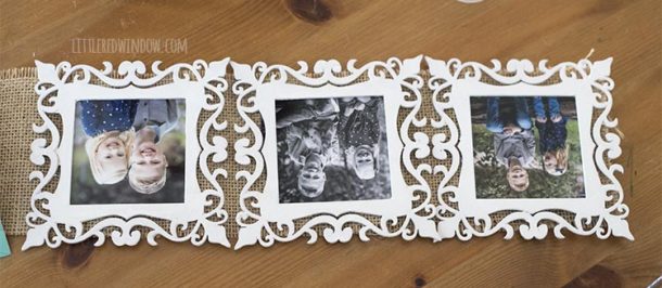 DIY Folding Picture Frame - Little Red Window