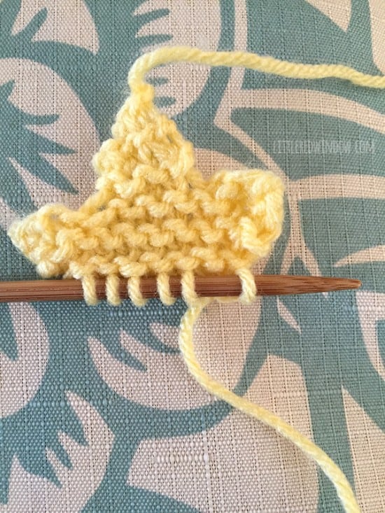 Christmas Tree Hat Knitting Pattern - Little Red Window