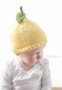 Little Lemon Hat Knitting Pattern - Little Red Window