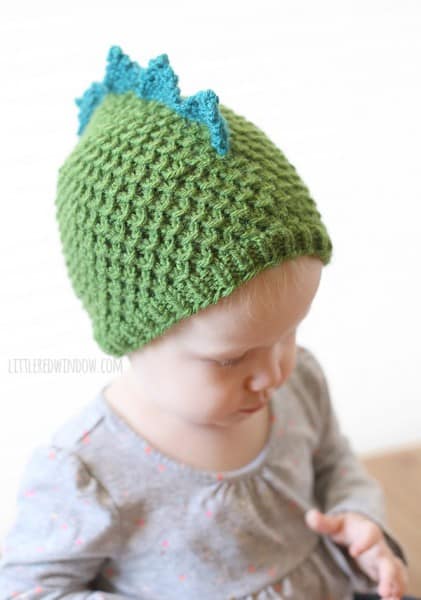 Tiny Dragon Hat Knitting Pattern - Little Red Window