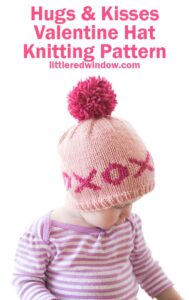 30+ Best Valentine's Day Knitting Patterns - Little Red Window