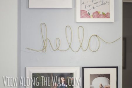 20 Fabulous DIY Word Art & Typography Craft Projects - Little Red Window