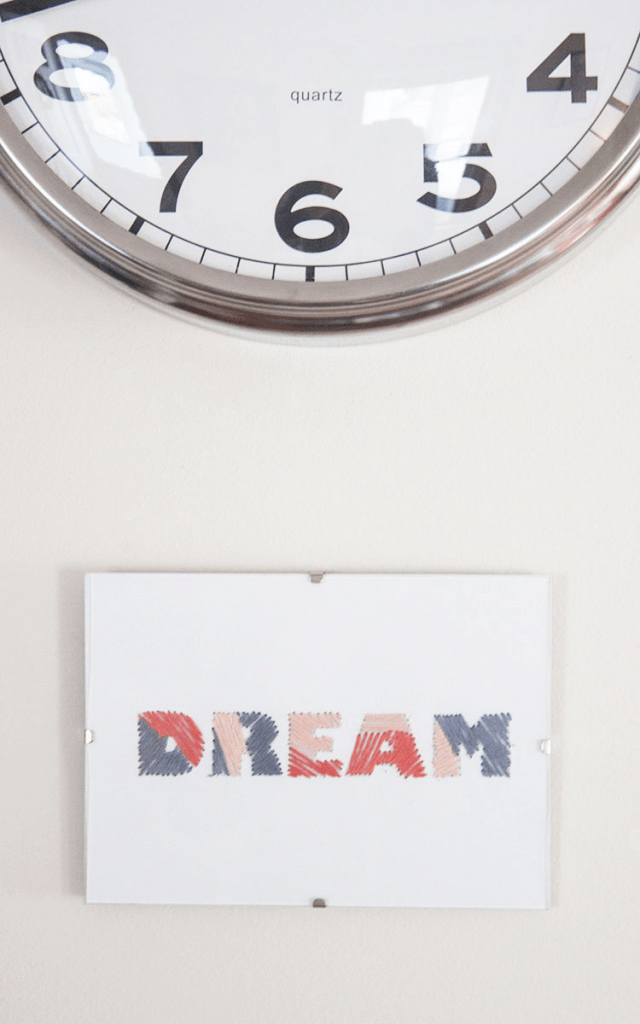 20 Fabulous DIY Word Art & Typography Craft Projects - Little Red Window