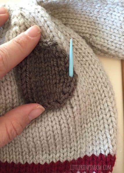 Playful Puppy Dog Hat Knitting Pattern - Little Red Window
