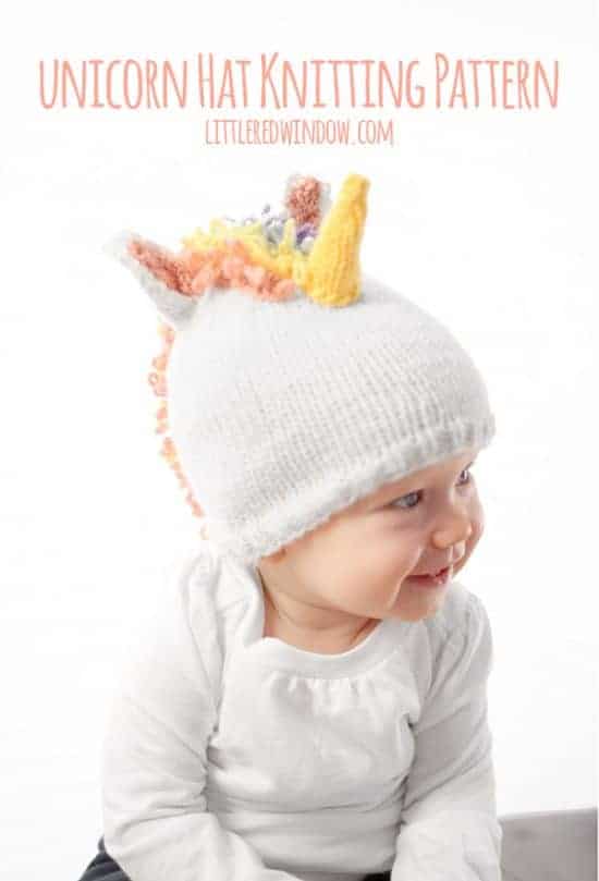The Cutest Animal Baby Hat Knitting Patterns! - Little Red Window