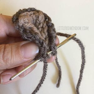 Mini Moose Hat Knitting Pattern - Little Red Window