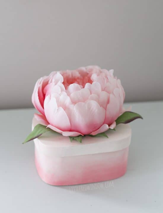 DIY Flower Top Trinket Box - Little Red Window