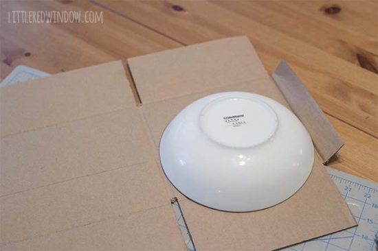 Cardboard DIY Doll Crib - Little Red Window