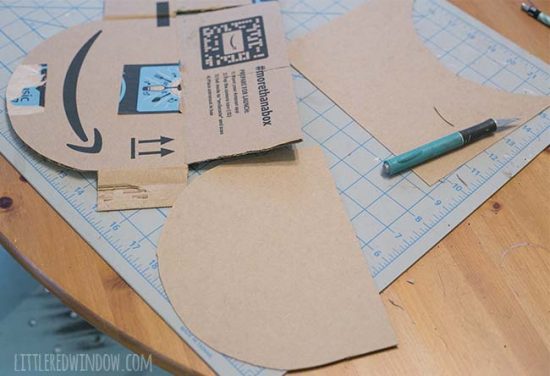 Cardboard DIY Doll Crib - Little Red Window