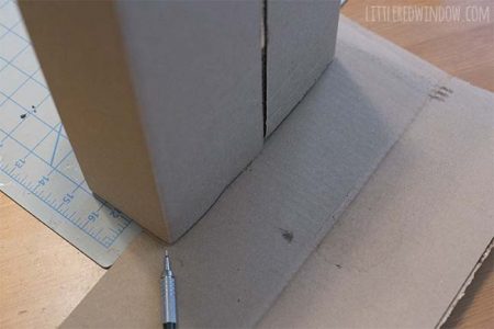 Cardboard DIY Doll Crib - Little Red Window