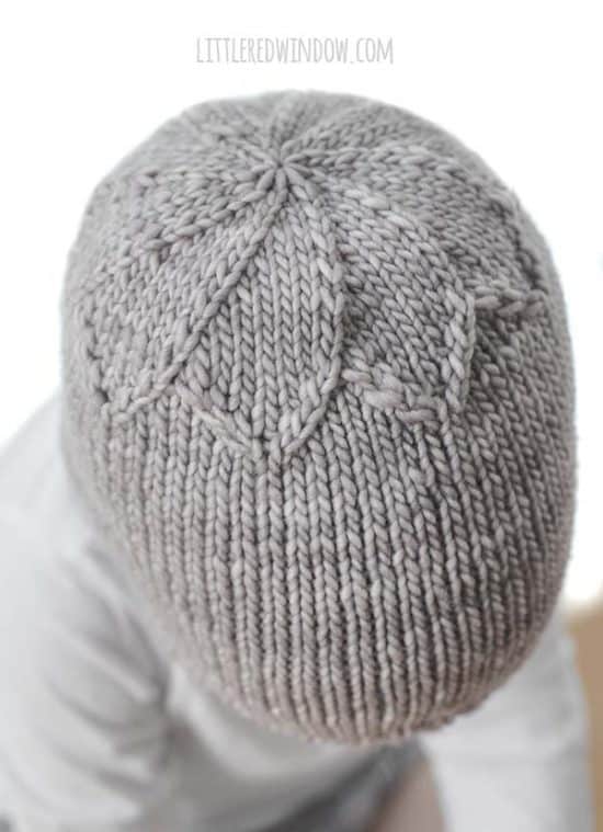 Petal Hat Knitting Pattern