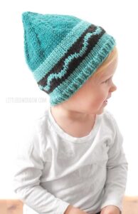 Crayon Hat Knitting Pattern - Little Red Window
