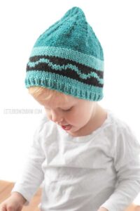 Crayon Hat Knitting Pattern - Little Red Window