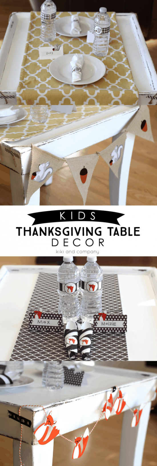 DIY Thanksgiving Crafts and Decor Ideas - Little Red Window