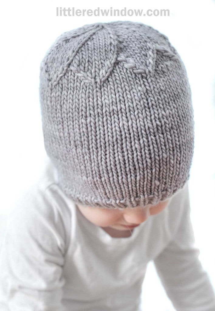 Petal Hat Knitting Pattern