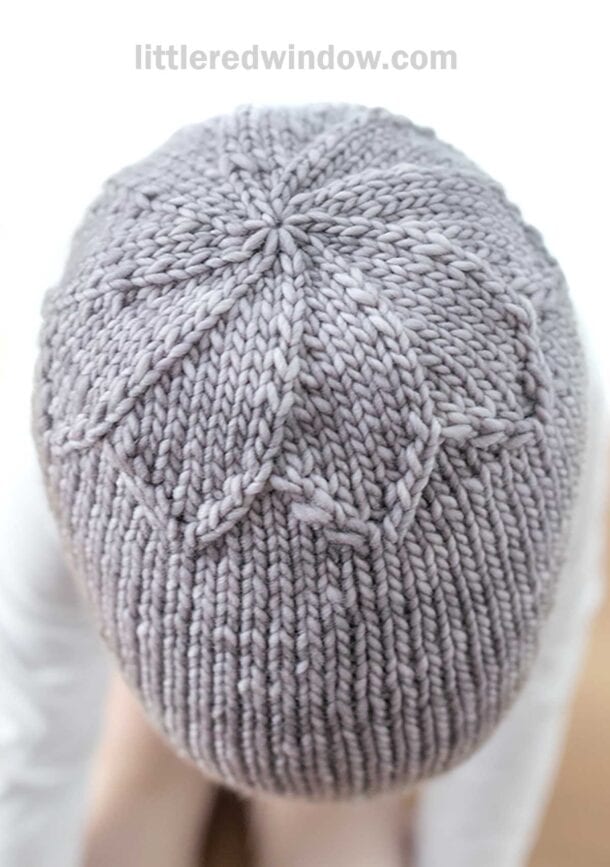 Petal Hat Knitting Pattern